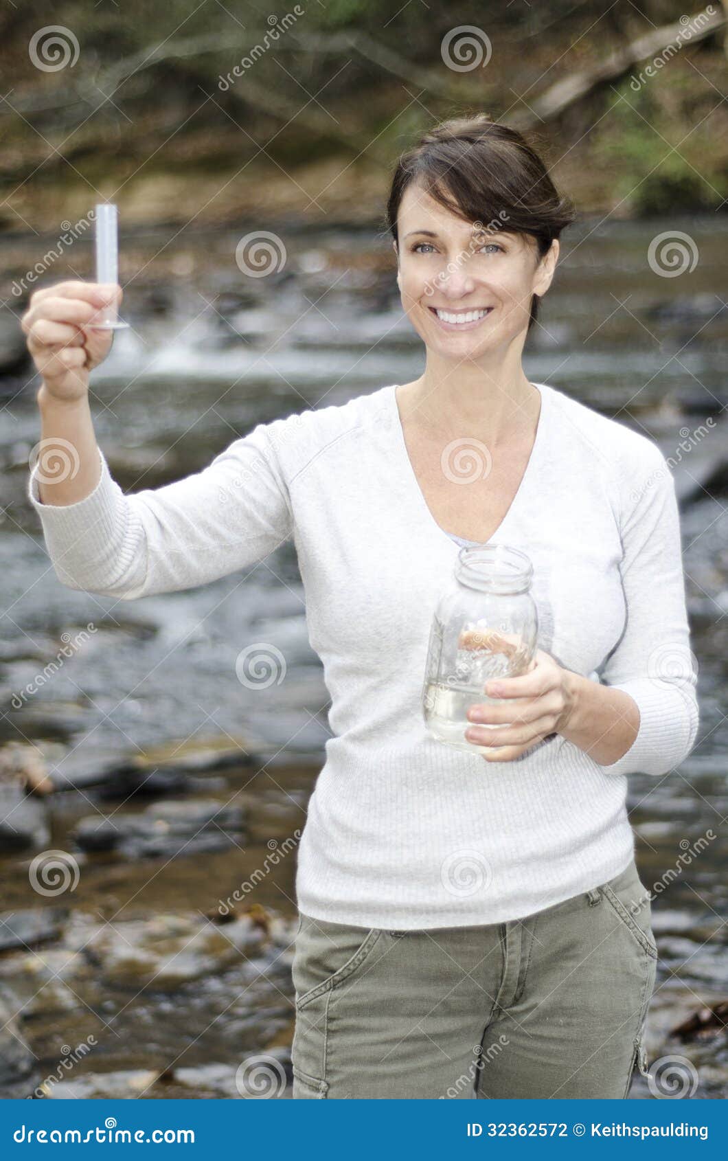 River Water Samples stock photo. Image of natural, biology - 32362572