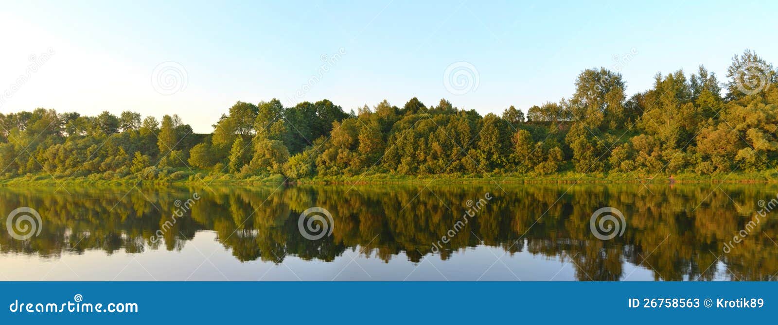 River Western Dvina (Daugava) Stock Image - Image of belarus, landscape ...