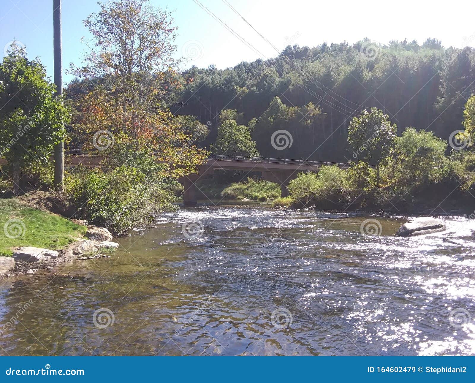 The river is wide stock image. Image of water, wide - 164602479