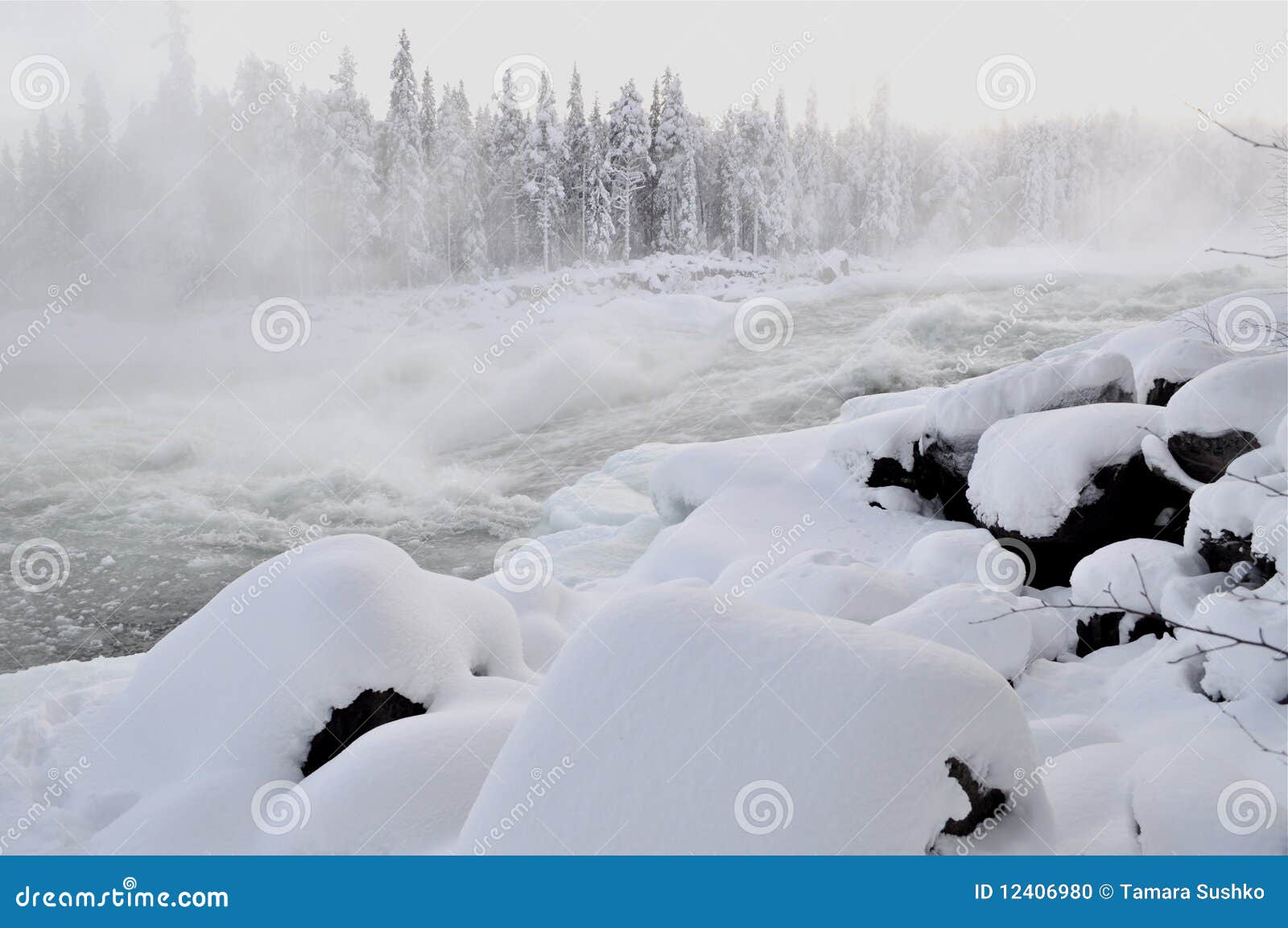 River in winter stock photo. Image of clear, exposure - 12406980