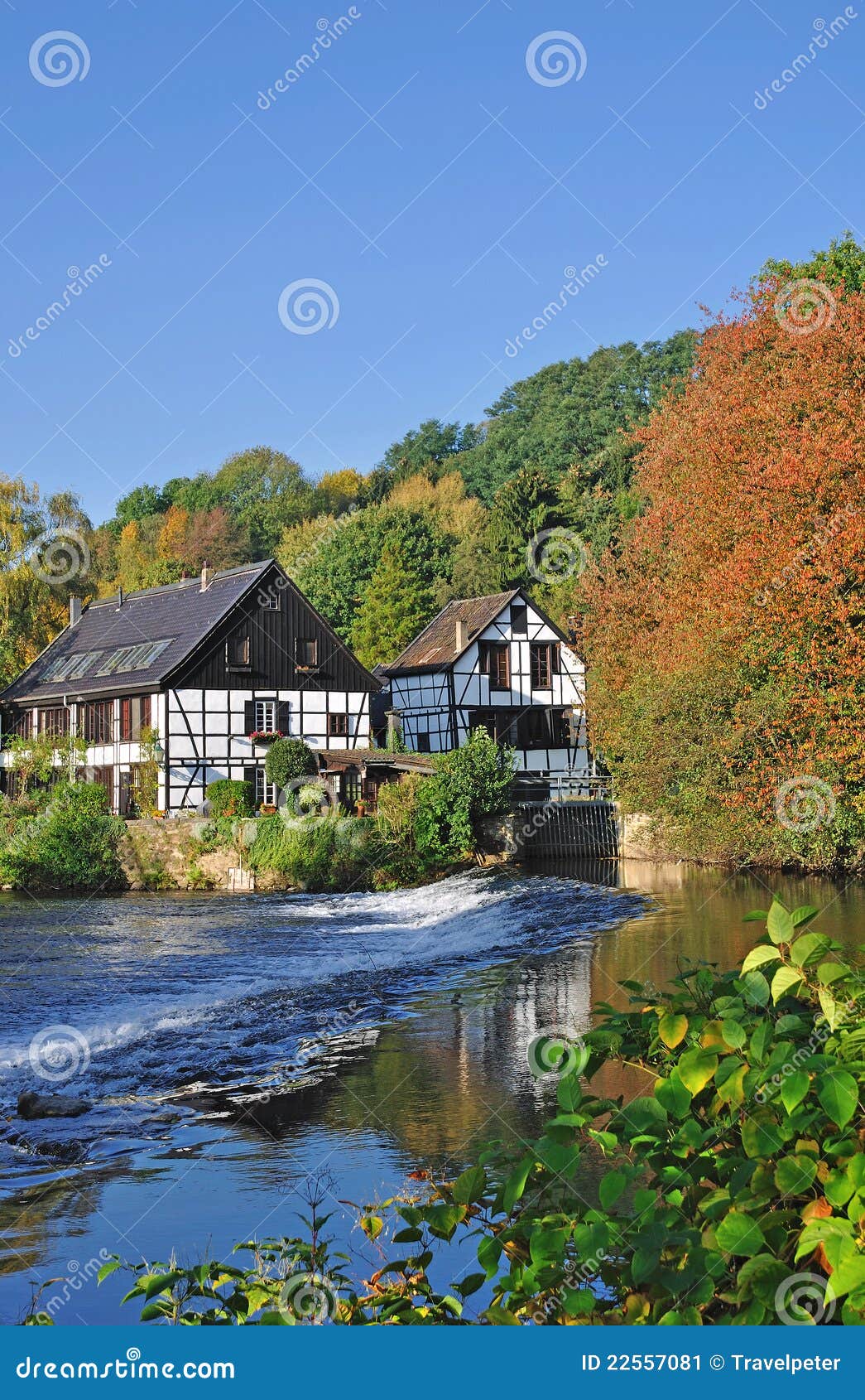 River Wupper,Bergisch land stock image. Image of westphalia - 22557081