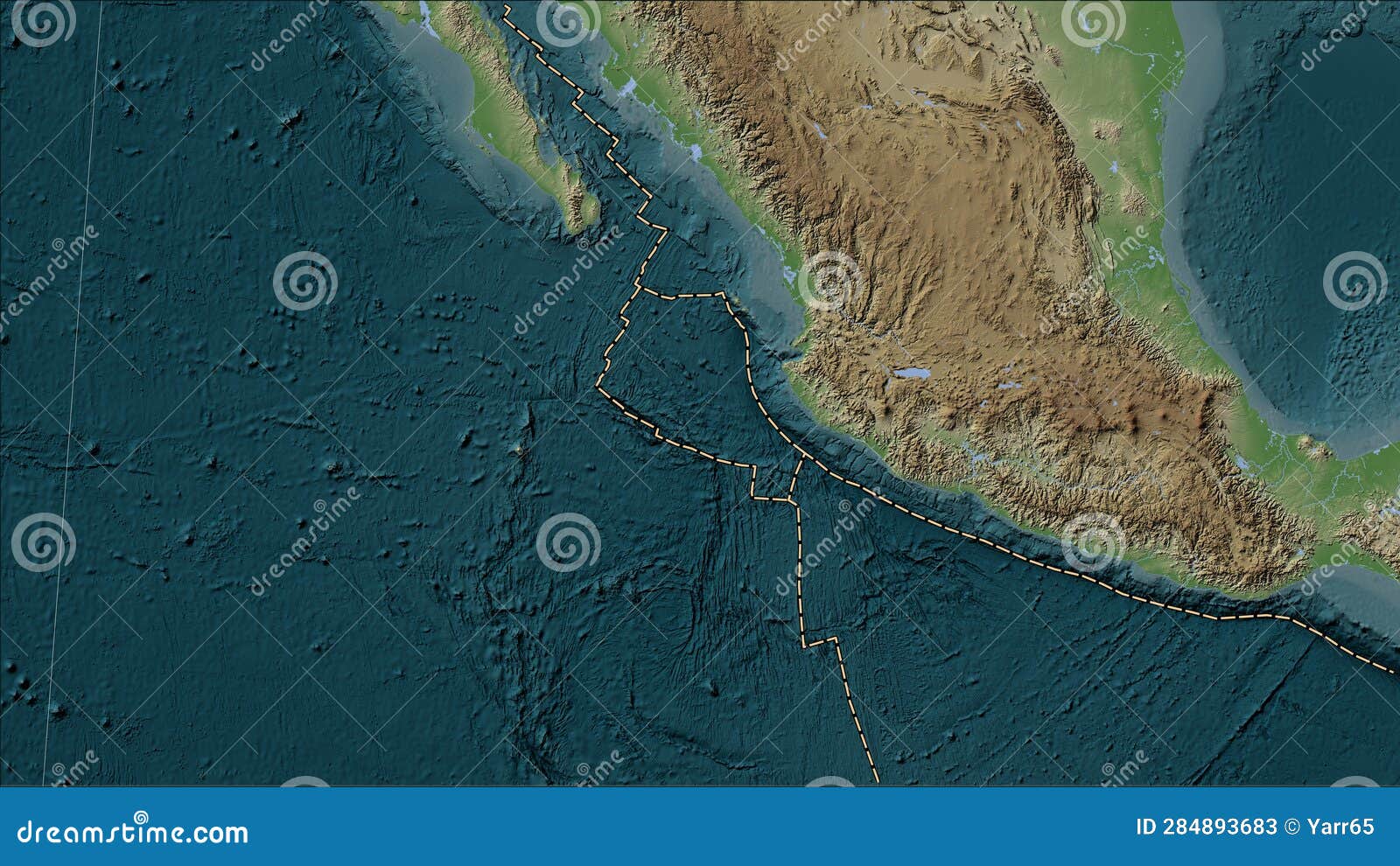 Rivera Plate - Boundaries. Wiki Map Stock Illustration - Illustration ...