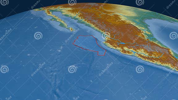 Rivera Plate Outlined - Relief Stock Illustration - Illustration of ...