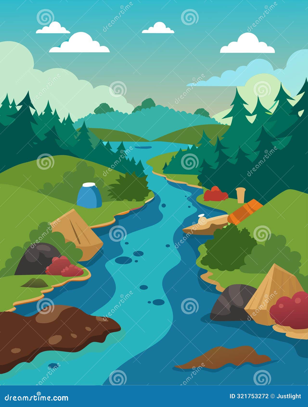 The Riverbanks are Lined with Heaps of Trash Making it Difficult To See ...