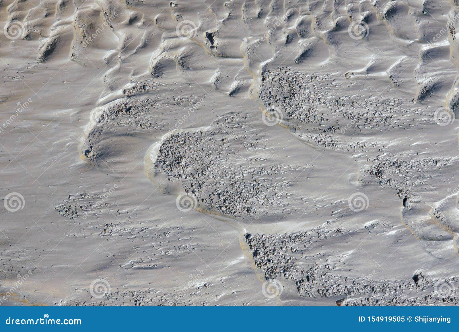 Riverbed silt stock image. Image of riverbed, mire, sludge - 154919505