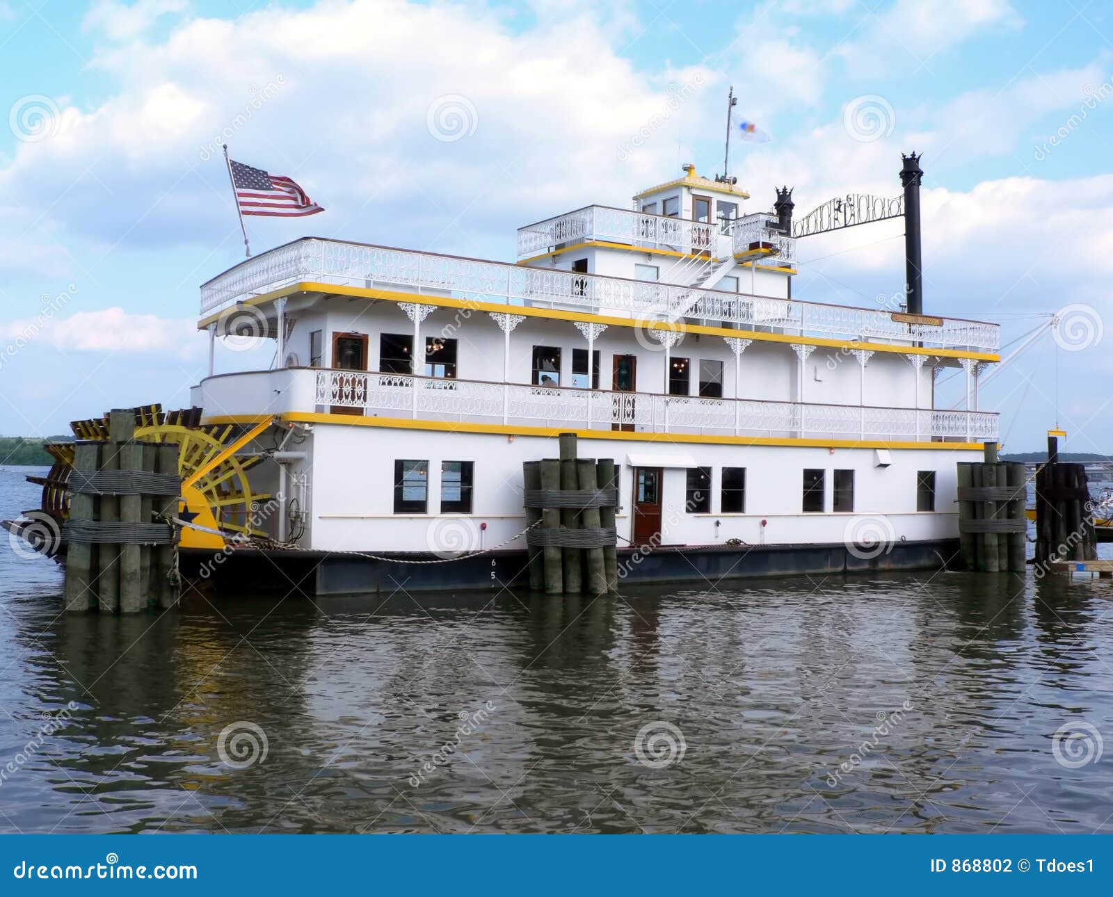Riverboat - docked stock photo. Image of relic, trip, historic - 868802