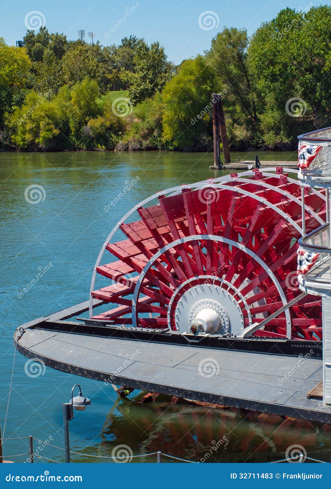 Paddle Wheel On Boat Royalty-Free Stock Photography | CartoonDealer.com ...