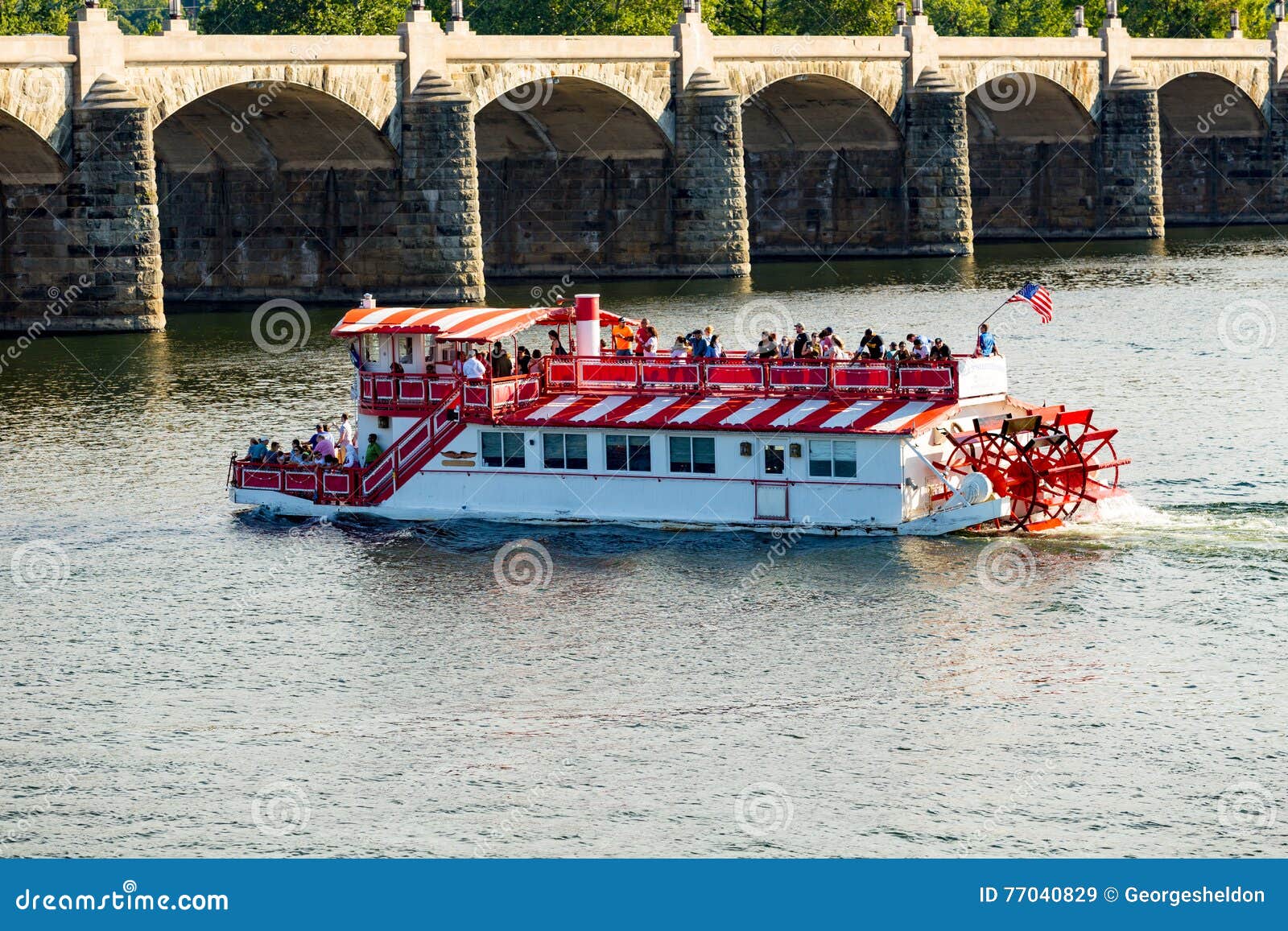 Riverboat Paddle Wheels Editorial Photo | CartoonDealer.com #77040981