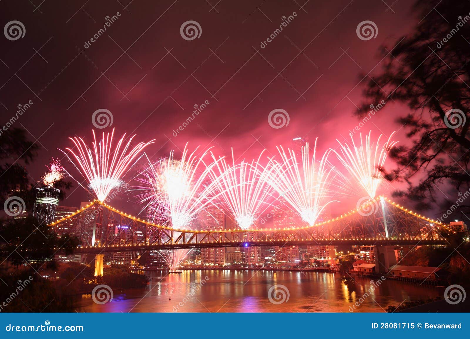 Riverfire Festival in Brisbane Editorial Image - Image of color ...