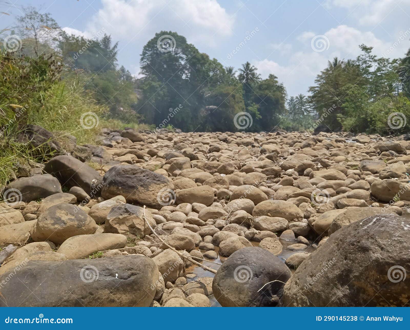 Rivers that are Drying Up in the Long Dry Season Stock Photo - Image of ...