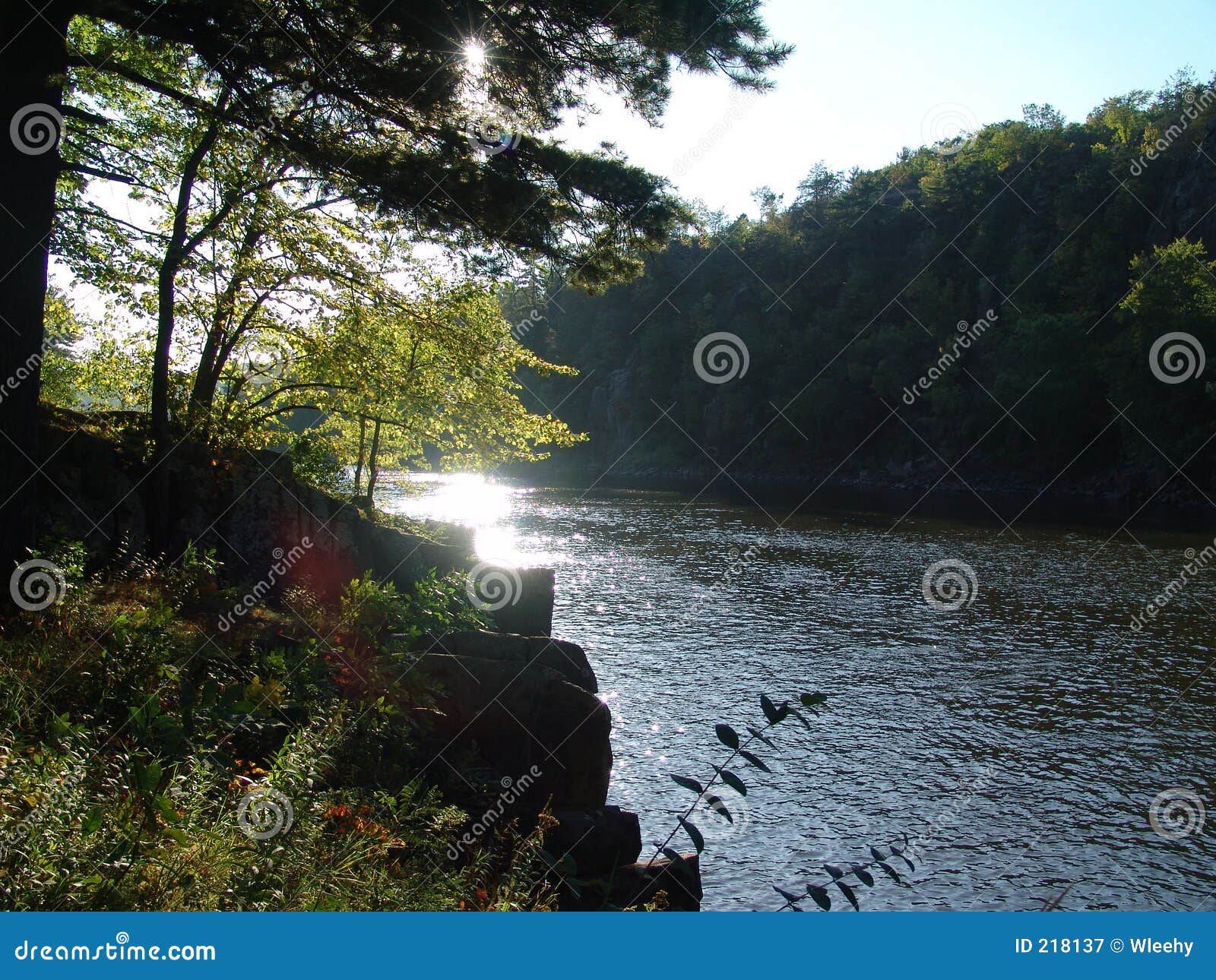 Rivers edge stock image. Image of river, colorful, tour - 218137
