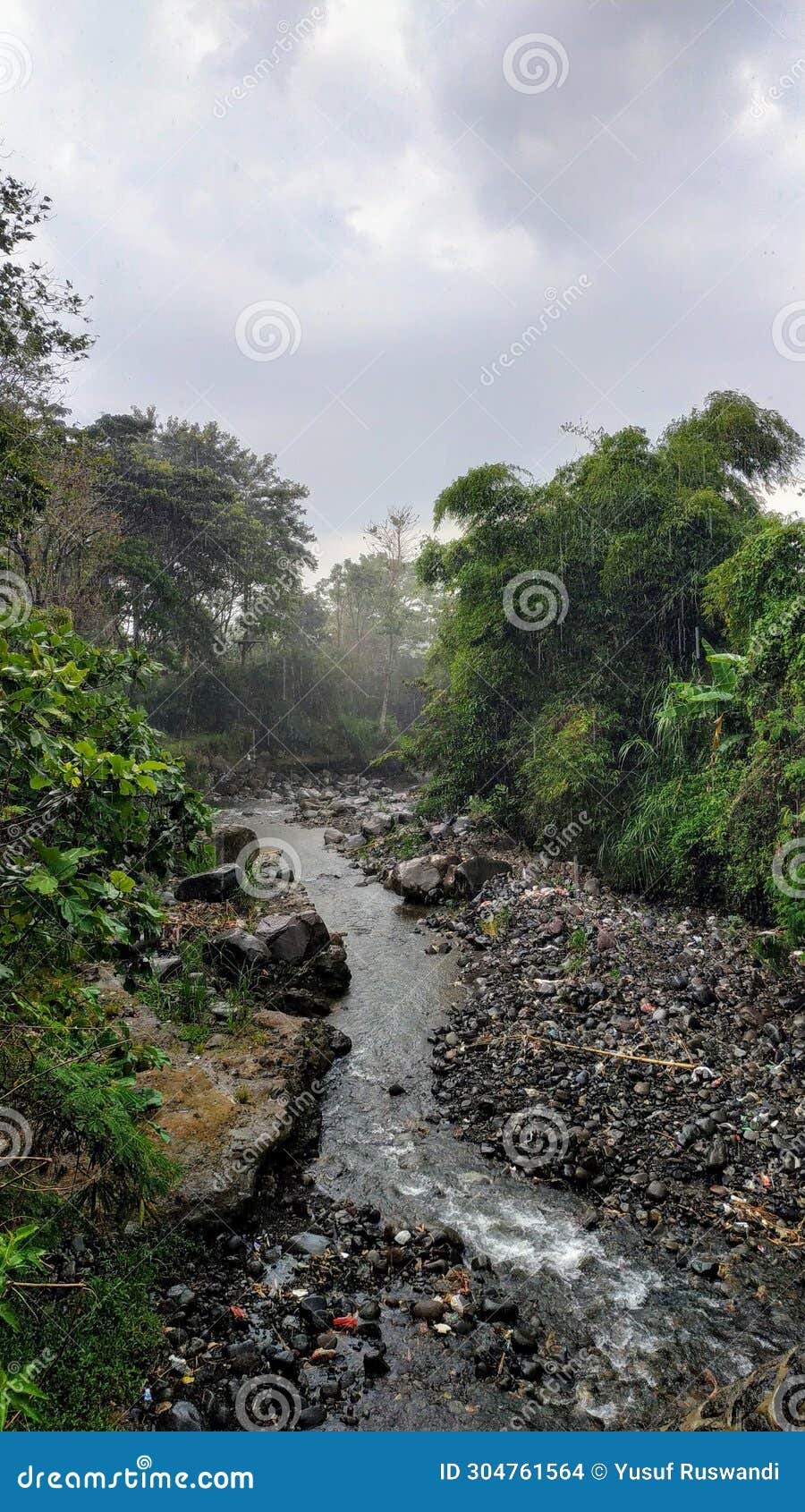 Rivers flow stock photo. Image of garden, nature, stream - 304761564