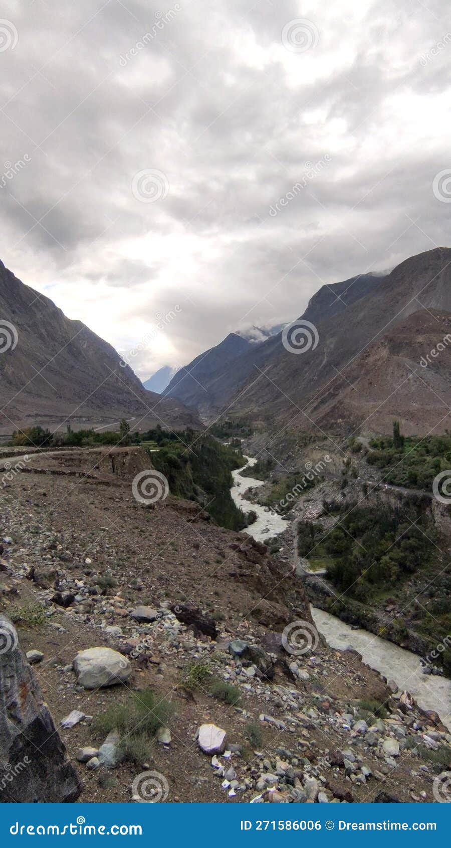 Rivers in Gilgit Baltistan stock photo. Image of gilgit - 271586006
