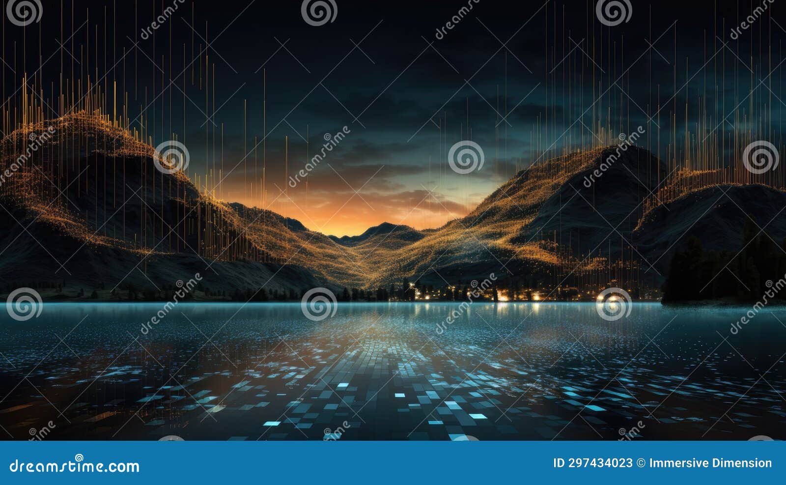 Rivers of Information, Data As Rivers, Data Stream, Flow of Digital ...