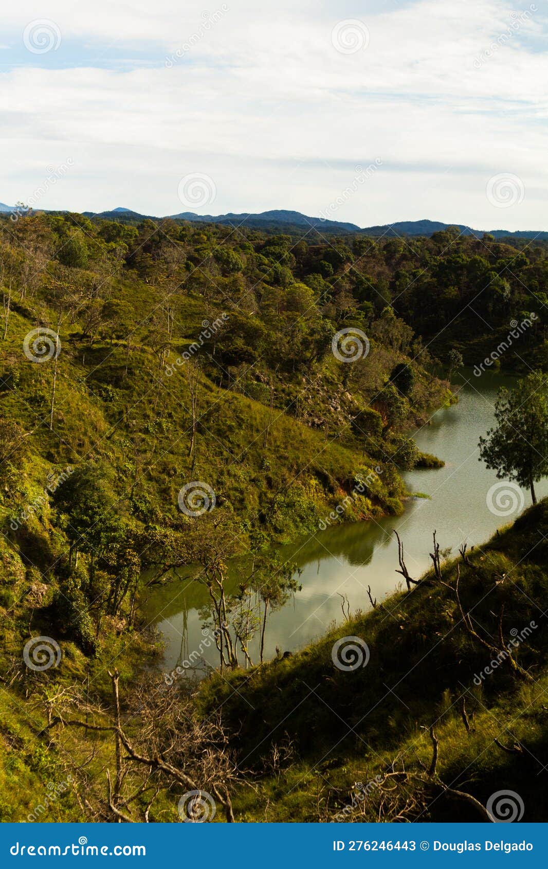 Rivers and Lagoons with Textures and Different Moments Stock Image ...