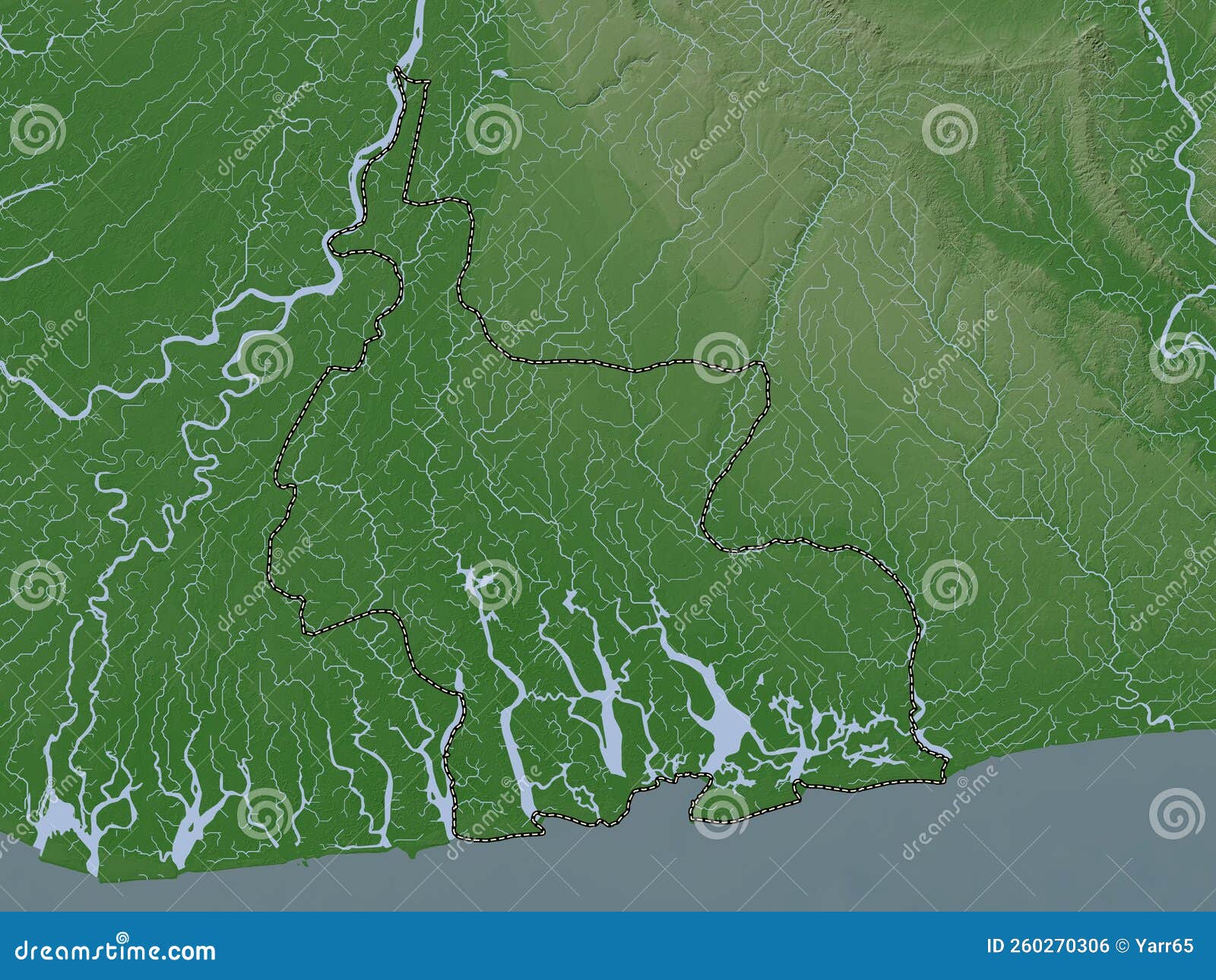 Rivers, Nigeria. Wiki. No Legend Stock Illustration - Illustration of ...