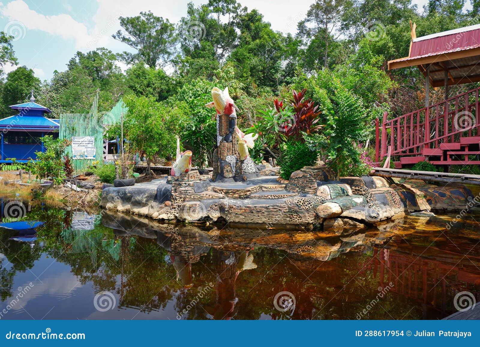 Rivers and Recreational Areas with Unique Architecture in the Form of ...