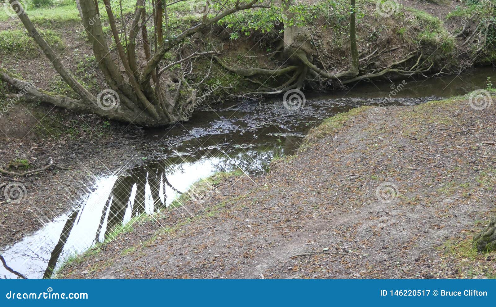 Rivers and Streams Still Waters Run Deep 4 Stock Image - Image of rural ...