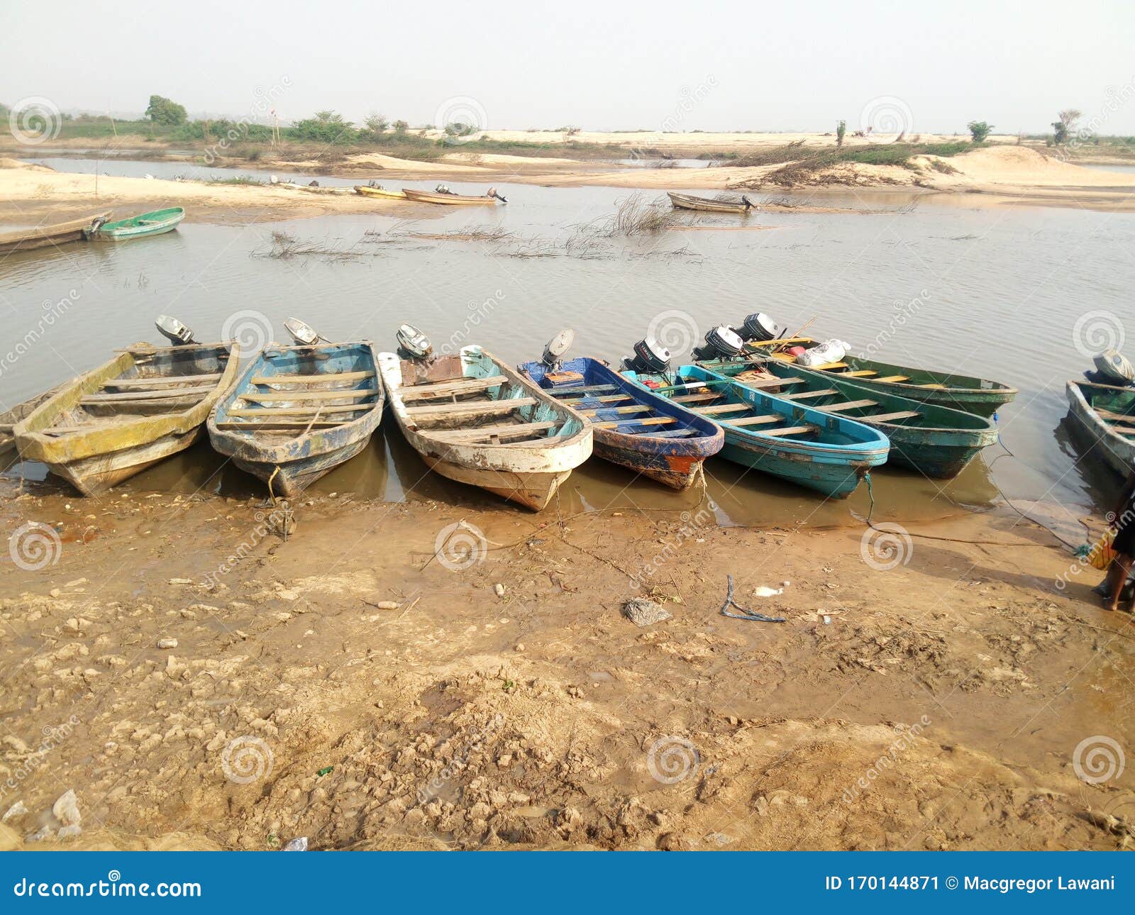 Riverside.. Boat. Scenery stock image. Image of scenery - 170144871