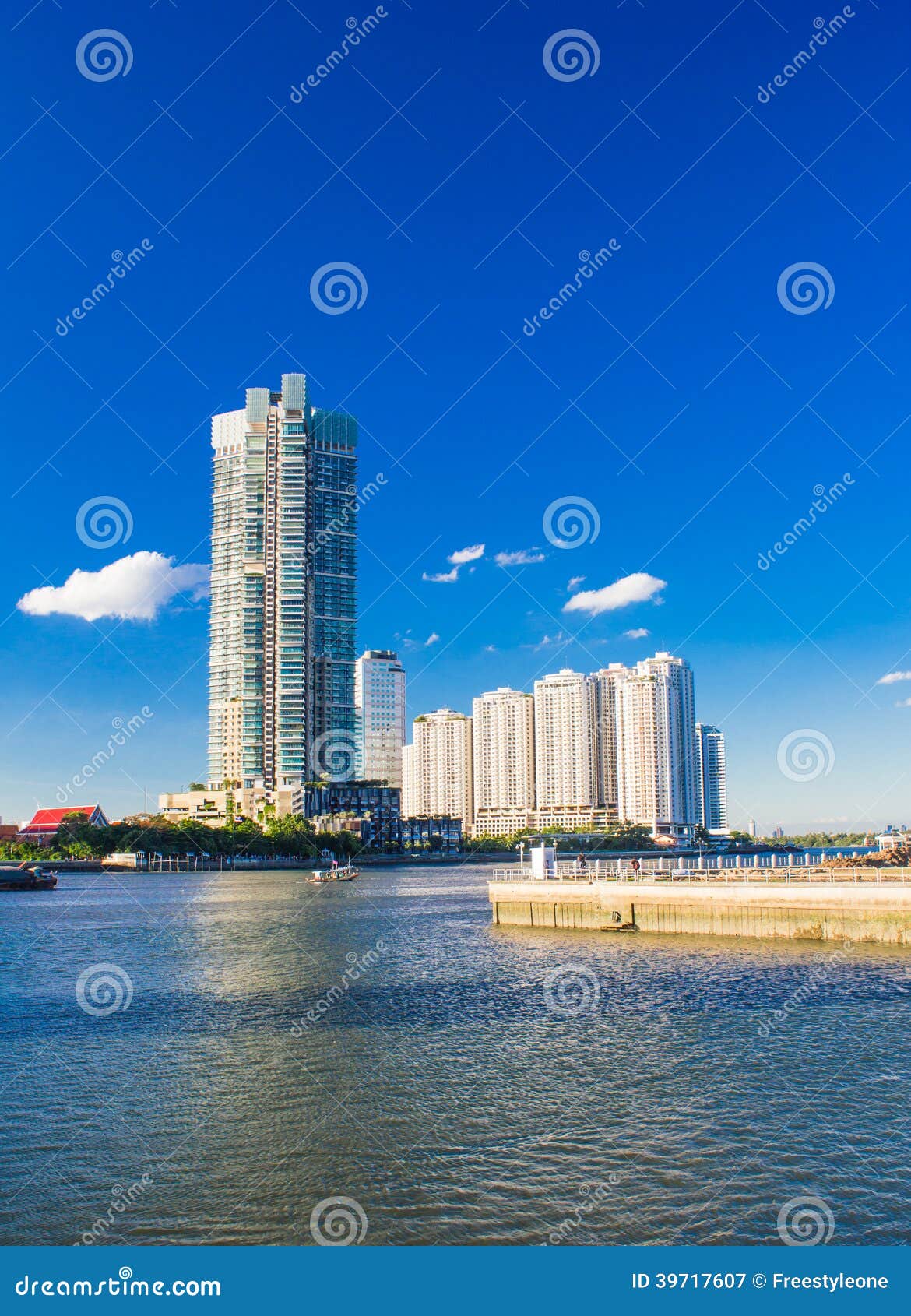 Riverside Building stock image. Image of office, construction - 39717607