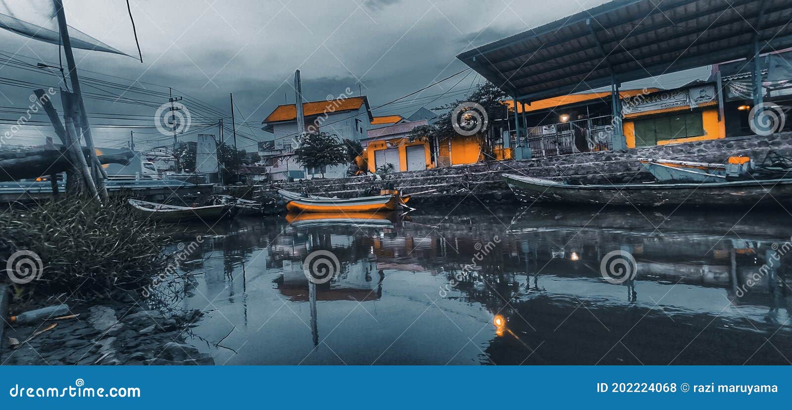 Riverside Cabean Ring Road Sidoarjo East Java Editorial Stock Photo ...