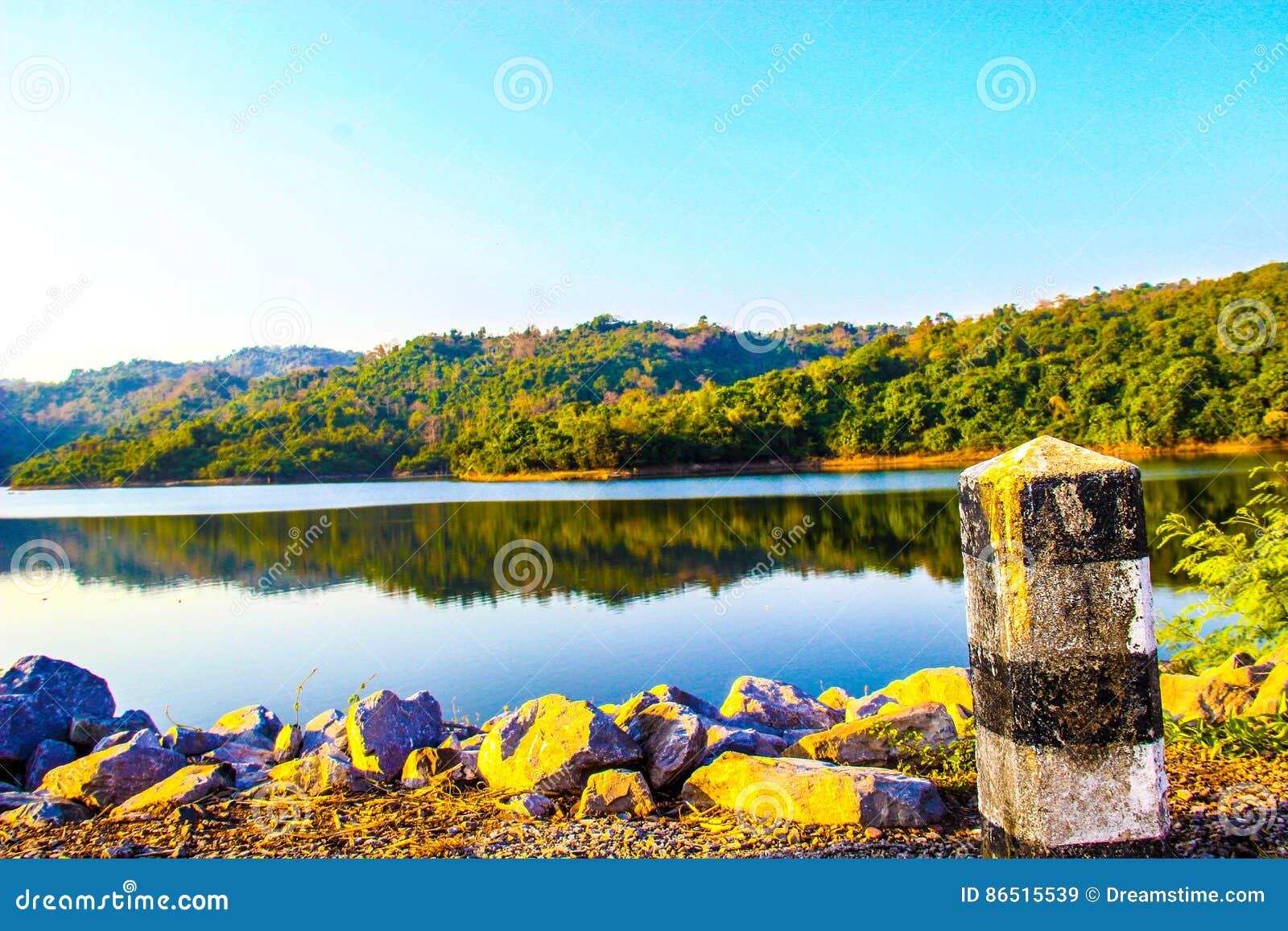 Riverside stock image. Image of mountain, rimpu, views - 86515539