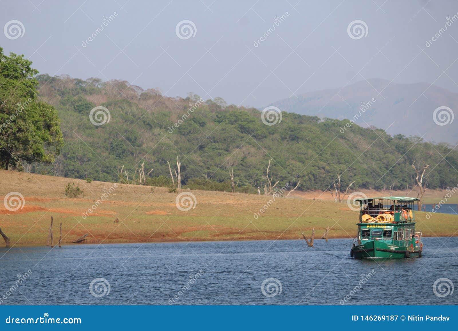 Riverside view in Kerala editorial photography. Image of boat - 146269187