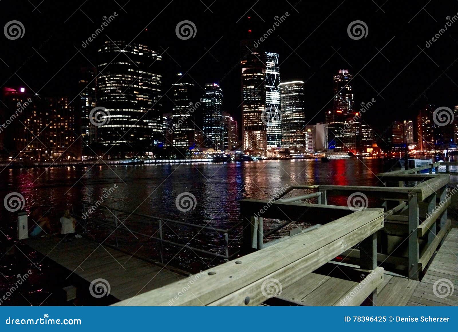 Riverview and city skyline stock image. Image of architecture - 78396425