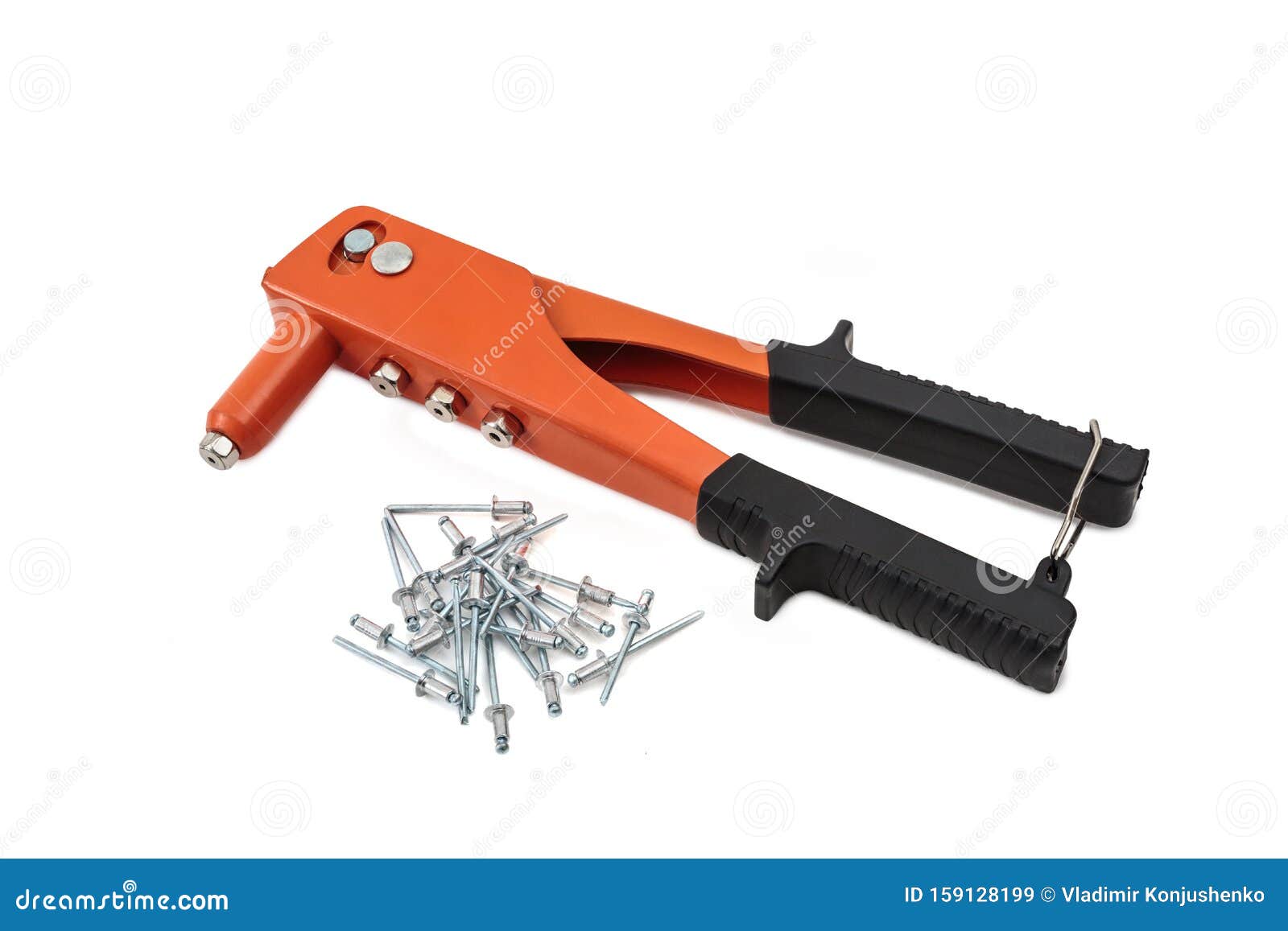 Rivet gun stock image. Image of fastener, clamping, industry - 159128199