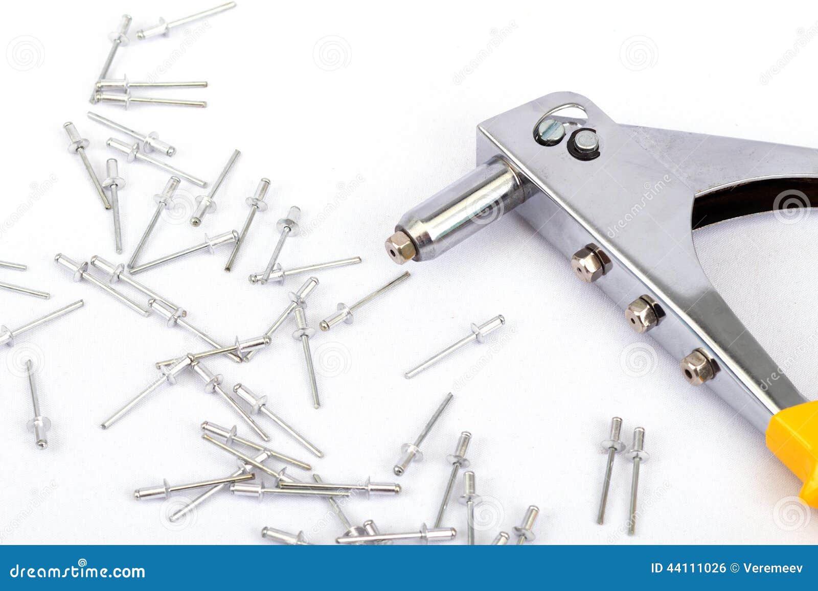 Rivet Gun And Rivets Royalty-Free Stock Image | CartoonDealer.com #44111026