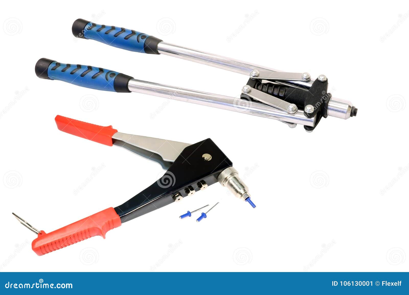 Rivet Gun. Tool for Riveting. Stock Image - Image of crack, solid ...