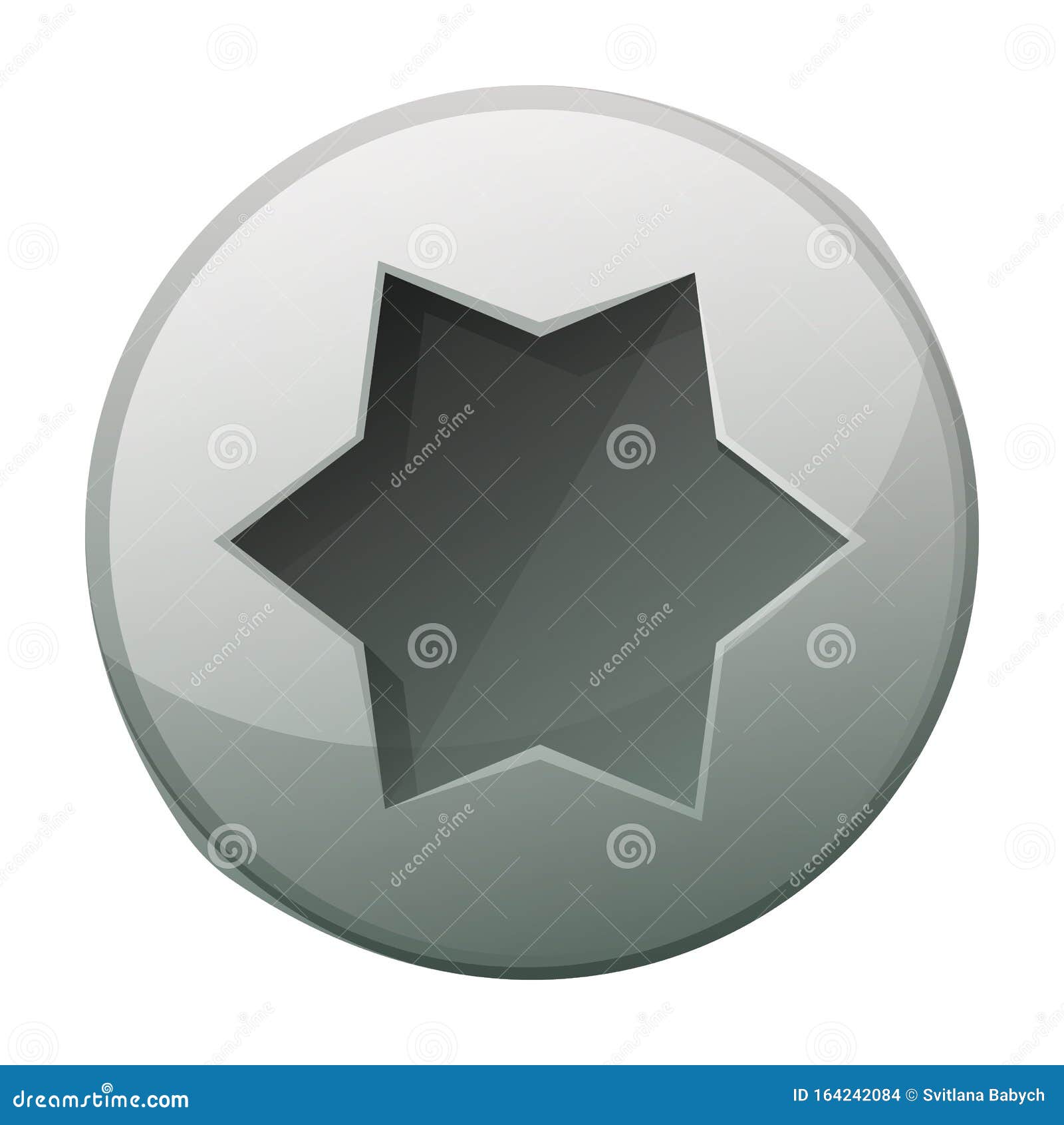 Rivet Nut Vector Icon.Cartoon Vector Icon Isolated on White Background ... Rivet Nut Vector Icon.Cartoon Vector Icon Isolated on White Background ...