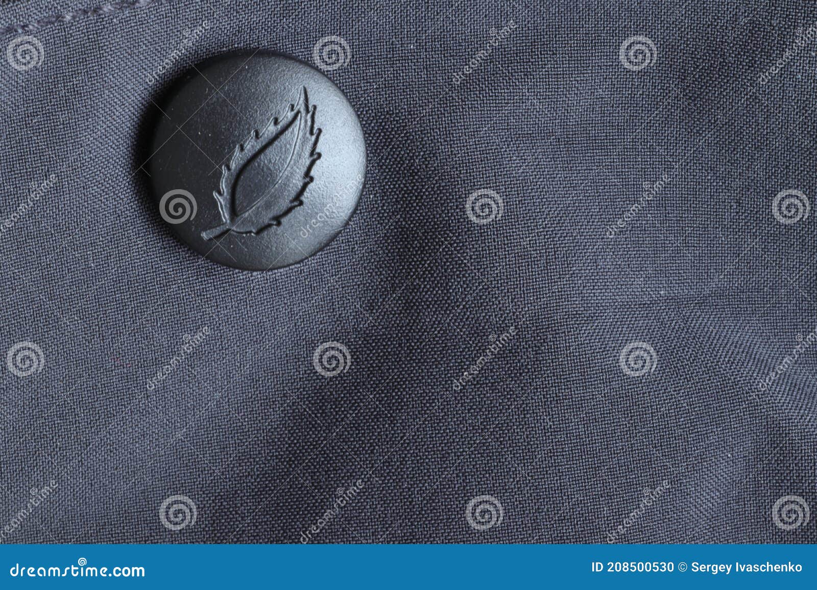 Riveted fabric texture. stock photo. Image of macro - 208500530