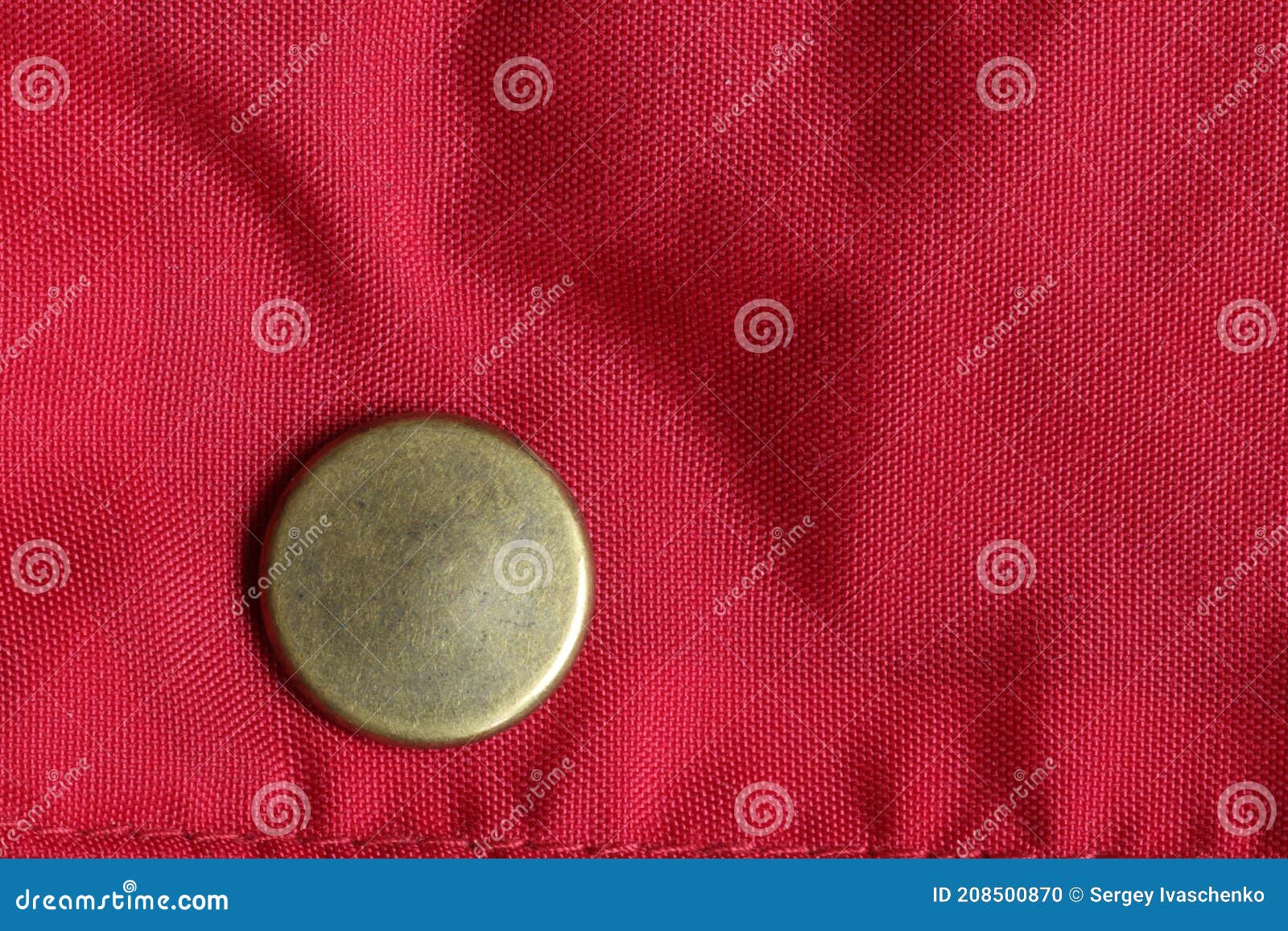 Riveted fabric texture. stock photo. Image of fashion - 208500870