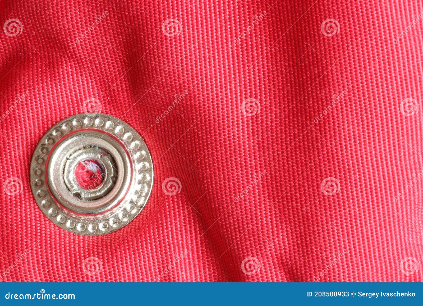 Riveted fabric texture. stock image. Image of pattern - 208500933