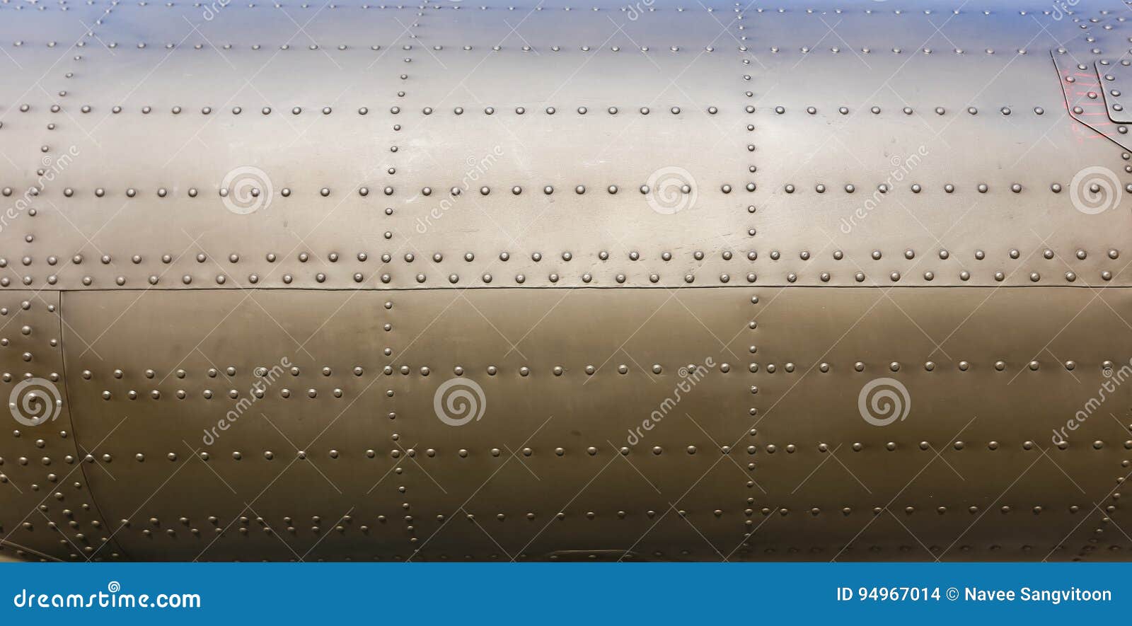 Riveted Metal Surface. Old Metal With Rivets Stock Photography ...