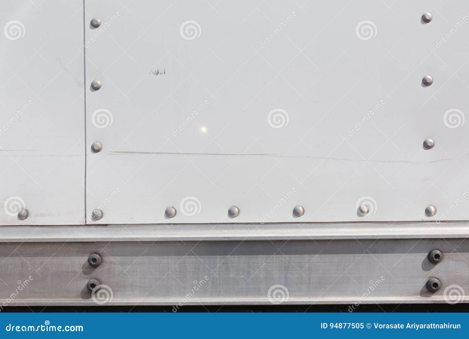 Riveted Metal Plate Background Stock Image - Image of plug, metallic ...