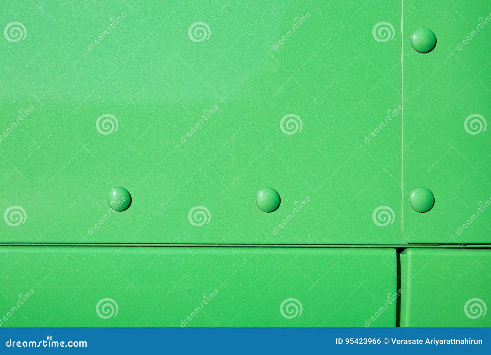 Riveted Metal Plate Background and Texture Stock Photo - Image of ...