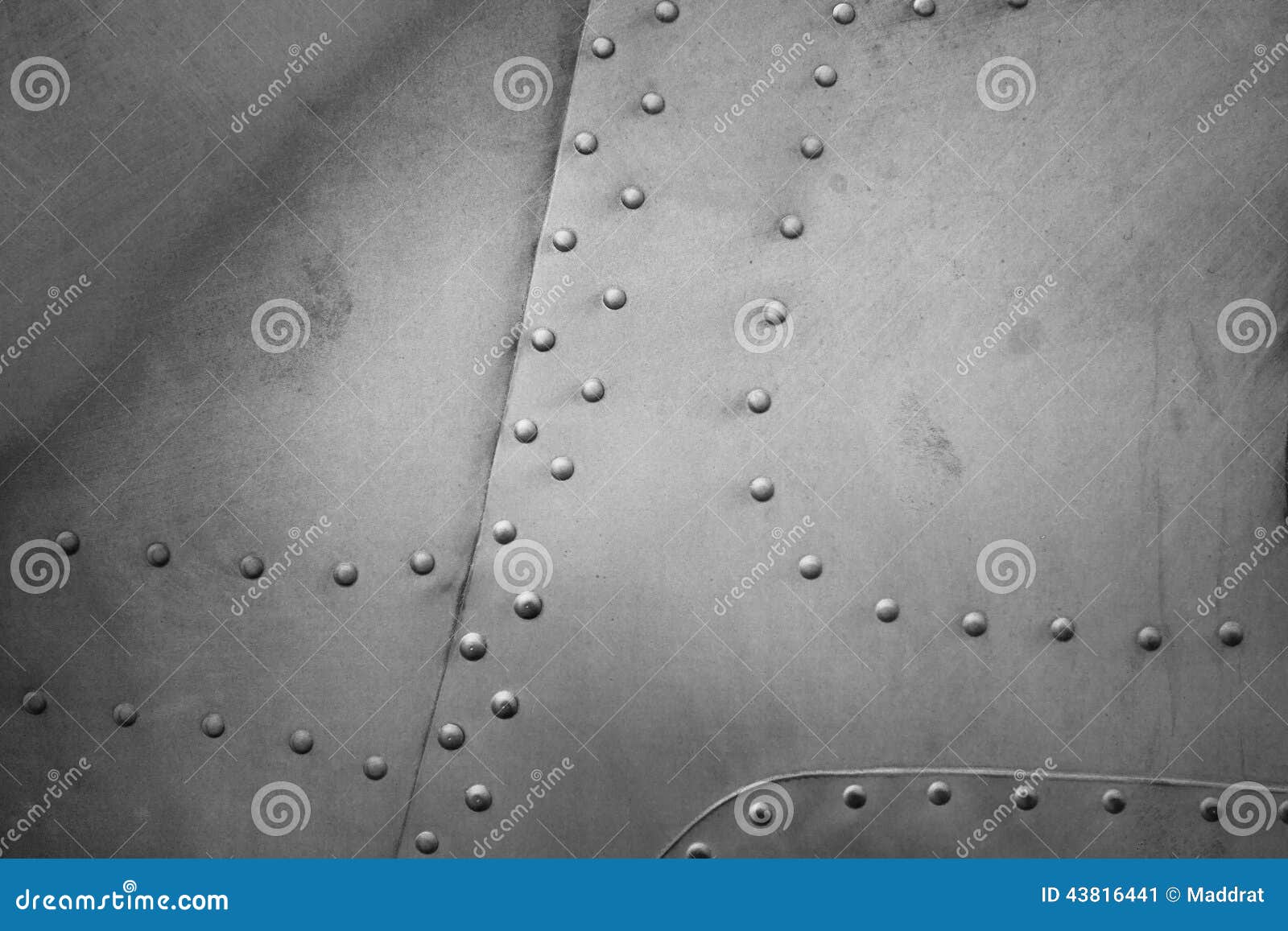 Riveted metal surface stock image. Image of paling, closeup - 43816441