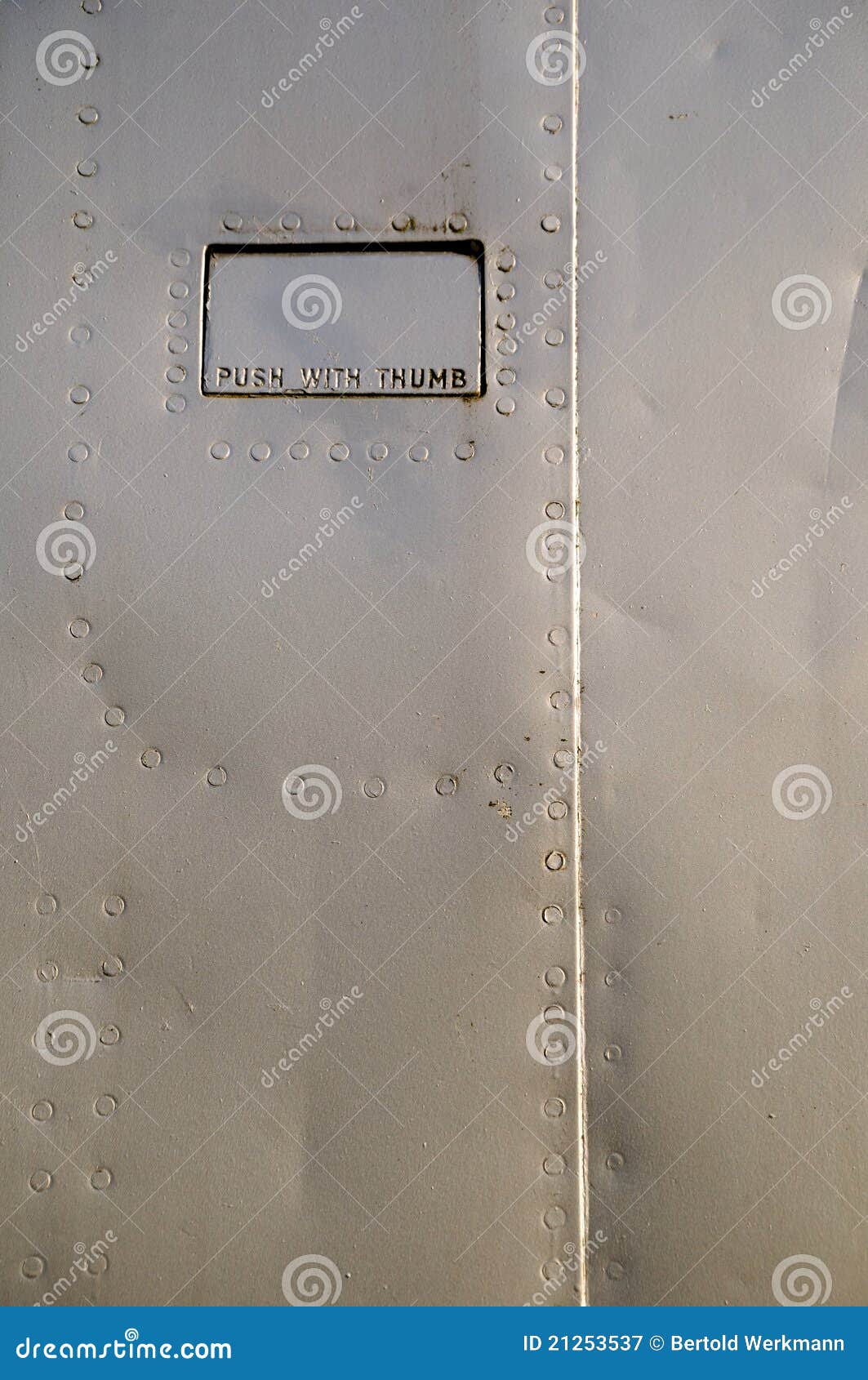 Rivets stock image. Image of aluminum, rivet, texture - 21253537