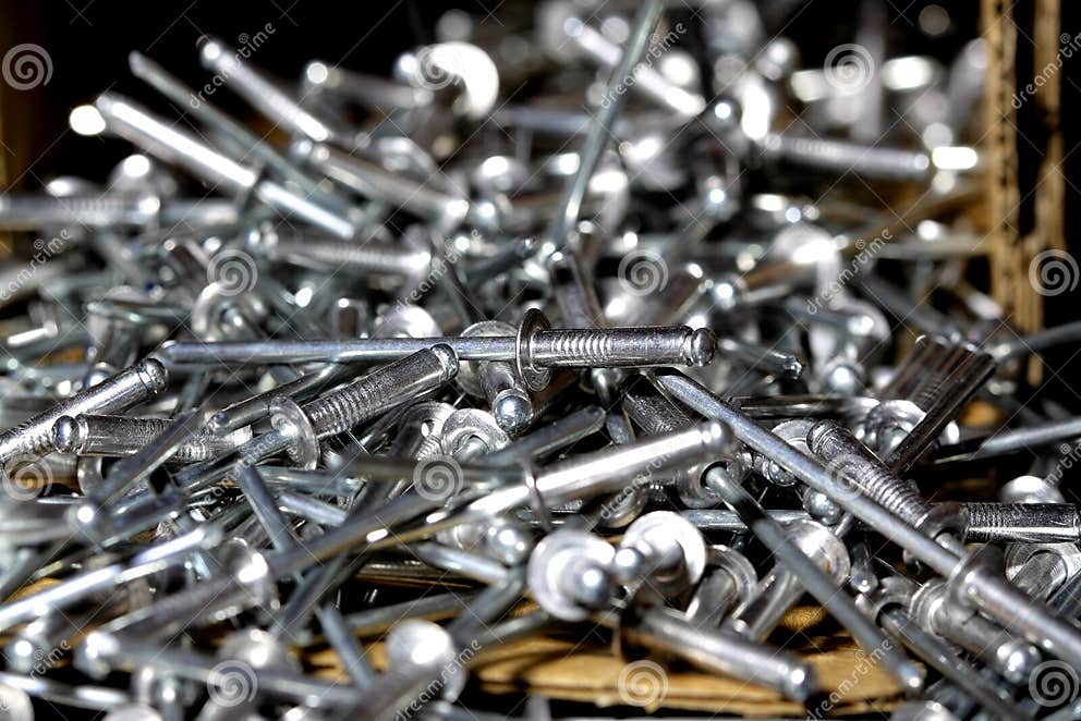 Rivets stock image. Image of assemble, industrial, rivets - 21537791