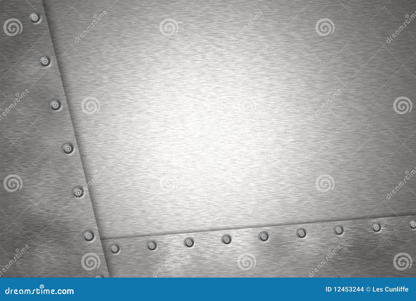 Rivets On Brushed Metal Top Stock Photo | CartoonDealer.com #29476764