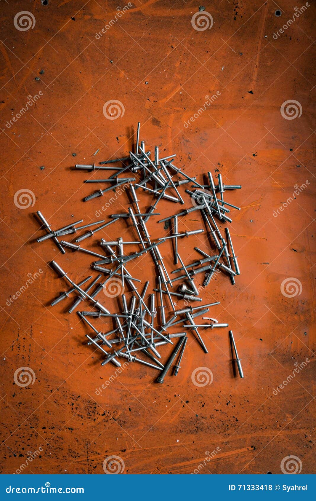 Rivets stock photo. Image of metal, natural, joint, color - 71333418