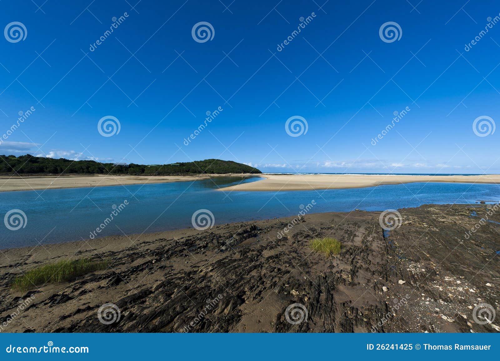 Rivier-mond Bij Kenton-op-Overzees Stock Afbeelding - Image of reis ...