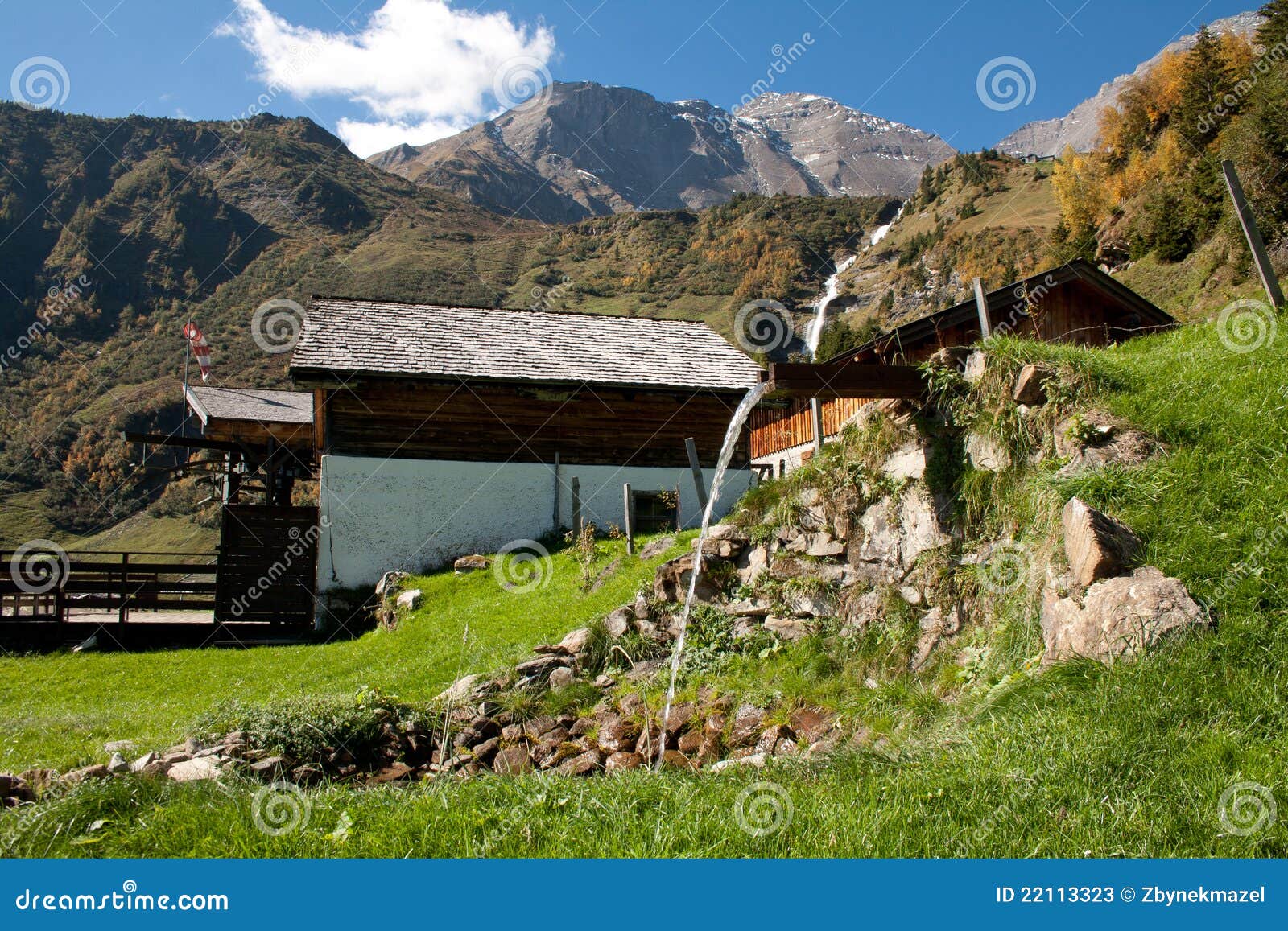 The rivulet in alp stock image. Image of tropical, reserve - 22113323