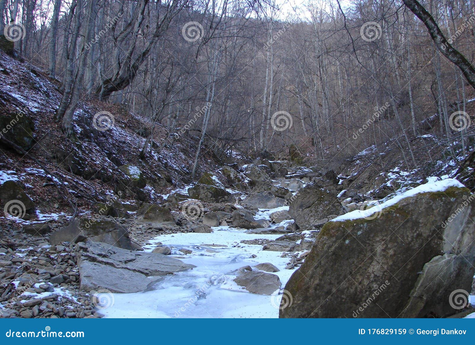 Of the rivulet stock image. Image of rocks, western - 176829159