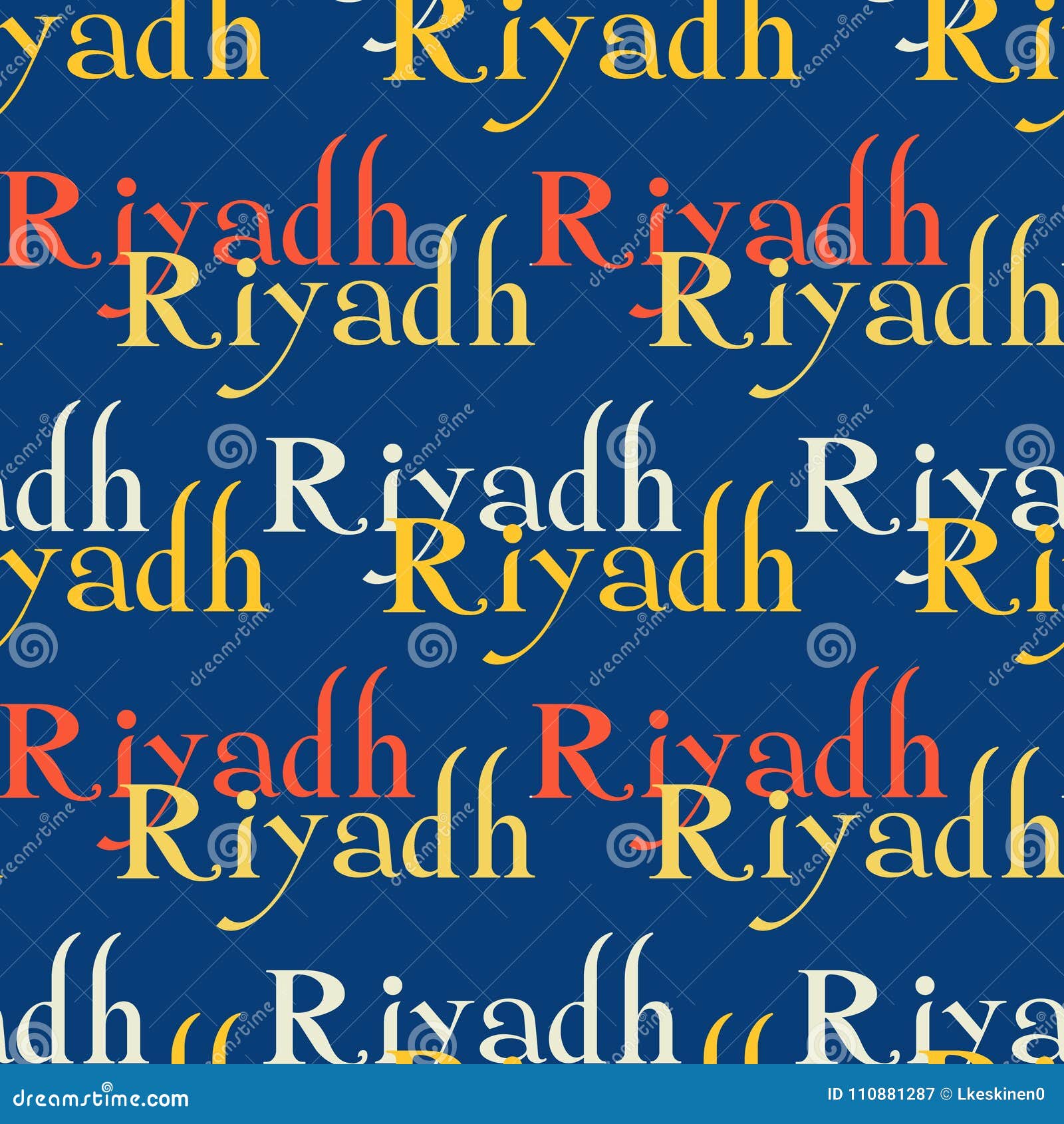 Riyadh creative pattern stock vector. Illustration of patterns - 110881287