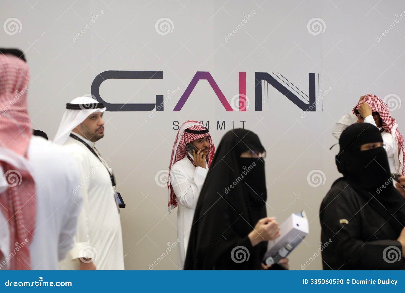 Riyadh, Saudi Arabia –10 SEP 2024: Delegates at the GAIN AI Summit ...