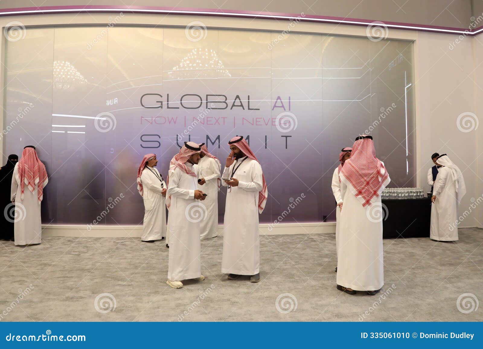 Riyadh, Saudi Arabia –10 SEP 2024: Delegates at the GAIN AI Summit ...