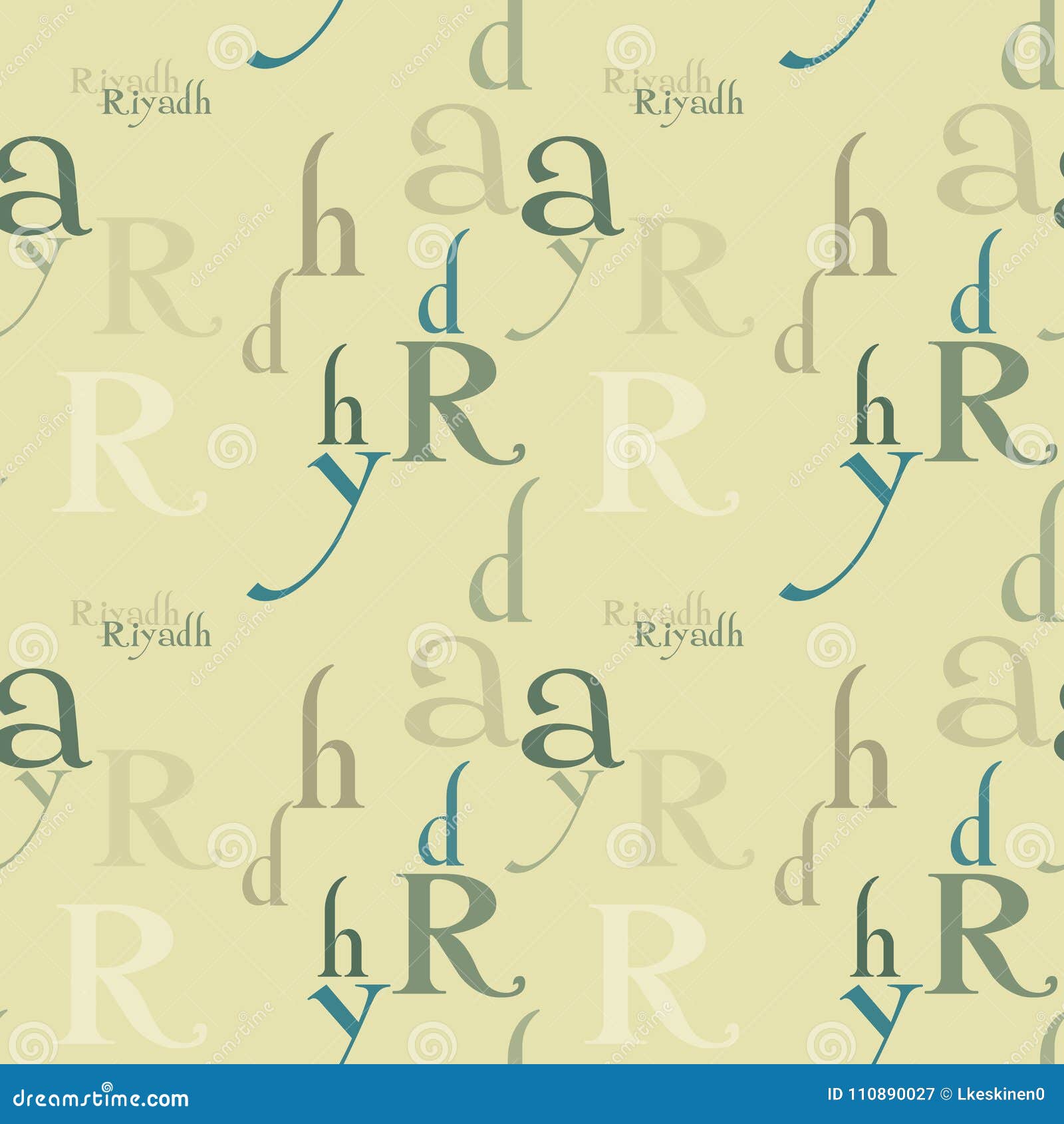 Riyadh seamless pattern stock vector. Illustration of background ...